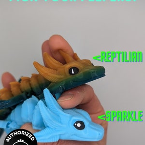 Axolotl Dragons (ZOU3D Original Design) - Etsy