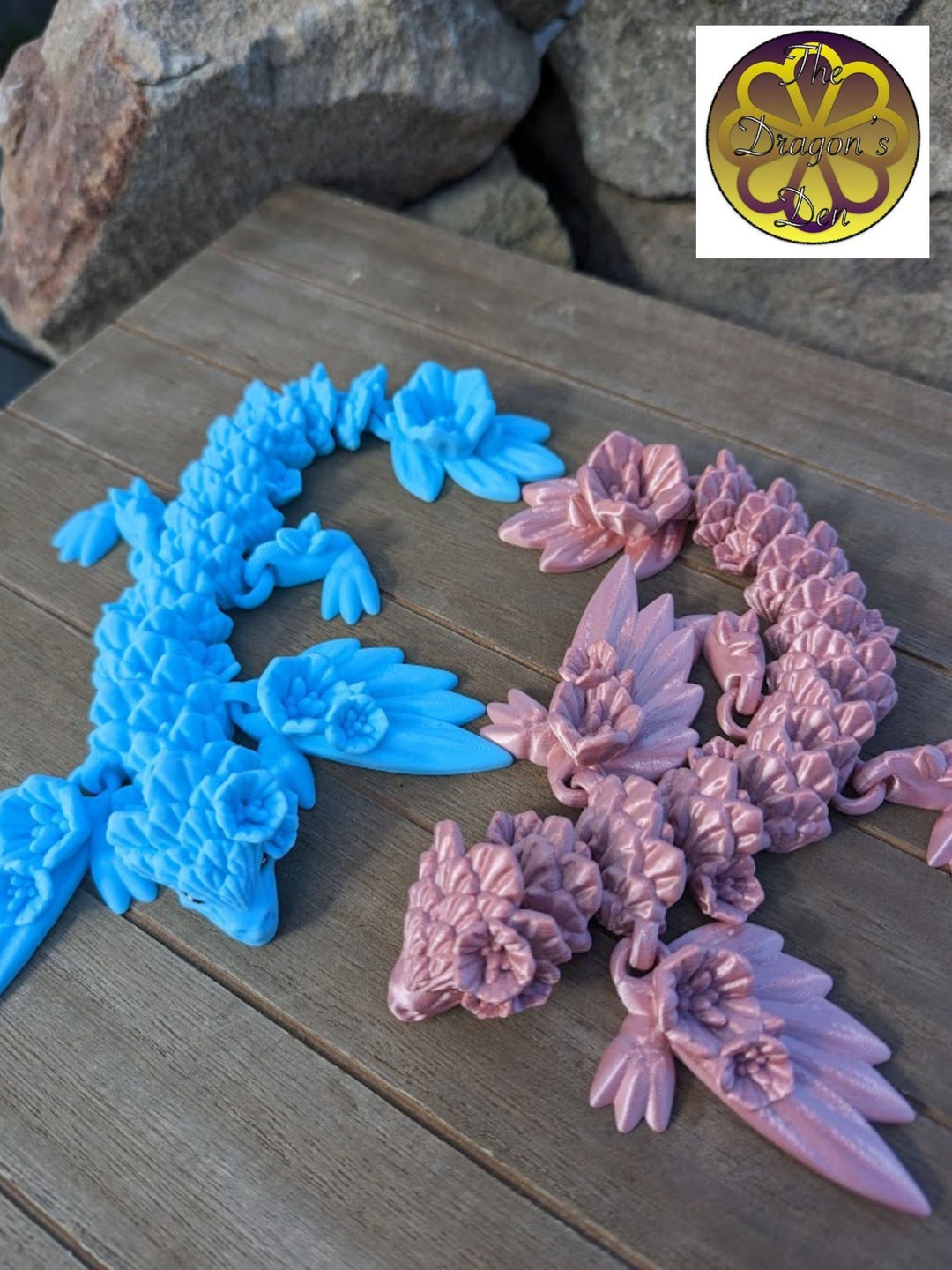 Apple Blossom Dragon (the Dragon's Den Original Design) - Etsy