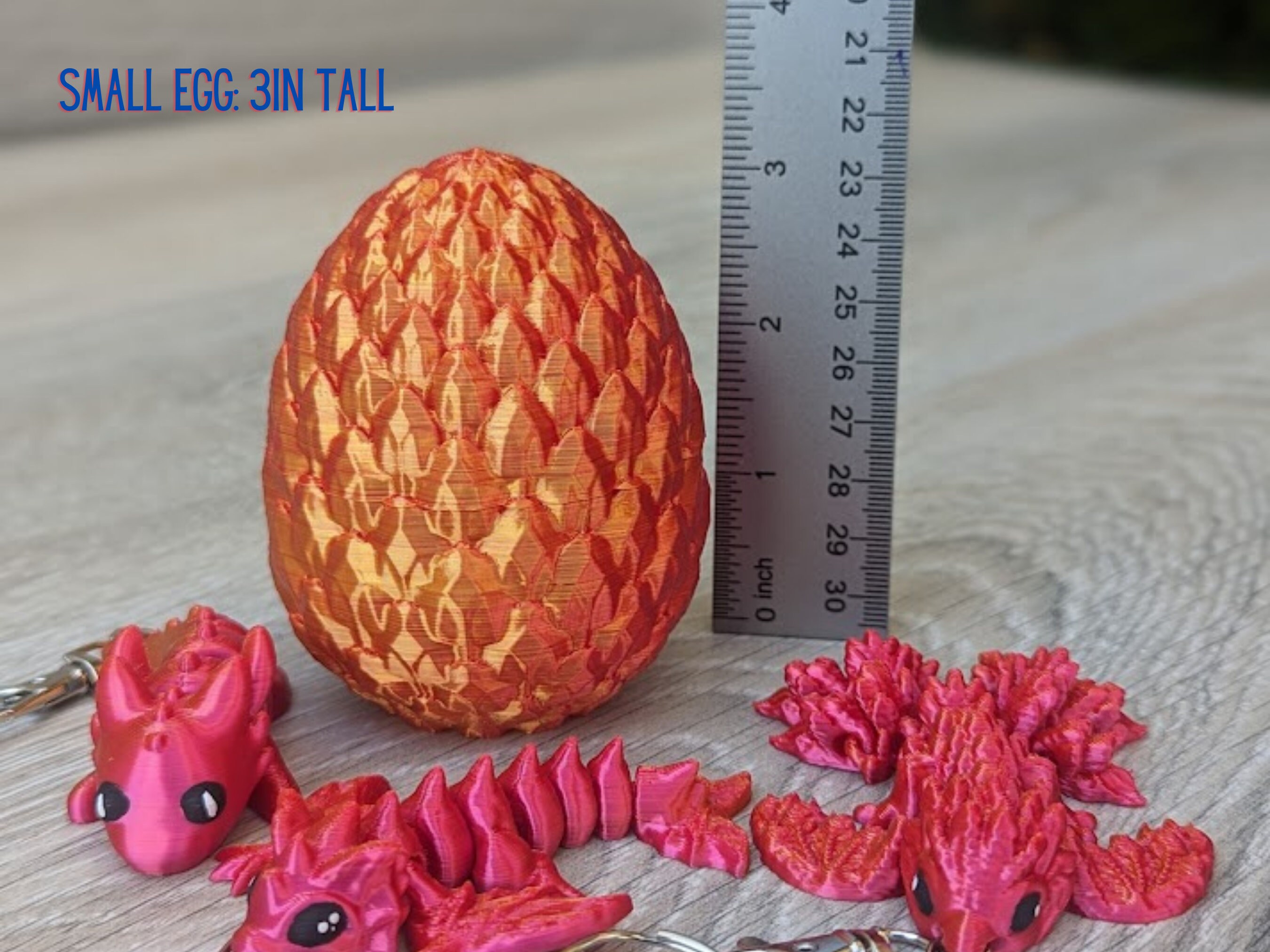 Dragon Scale Eggs With Creature Inside (cinderwing3d Original Design ...