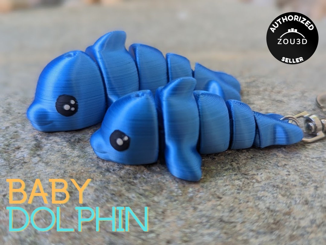 Baby Dolphin by Zou3d - Etsy