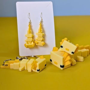 Blocky Axolotl Fidget - Etsy