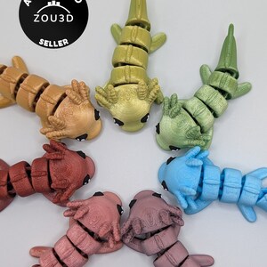 Baby Axolotl ZOU3D Original Design - Etsy