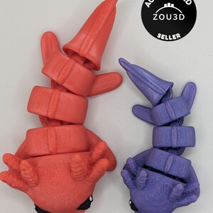 Baby Axolotl ZOU3D Original Design - Etsy