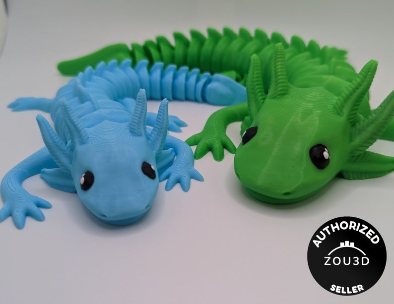 Axolotl ZOU3D Original Design - Etsy