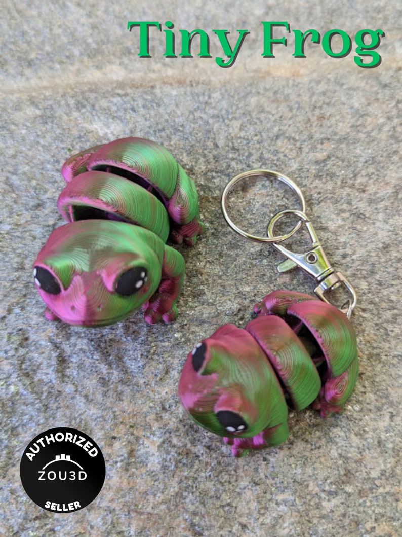 Tiny Frog by Zou3d - Etsy