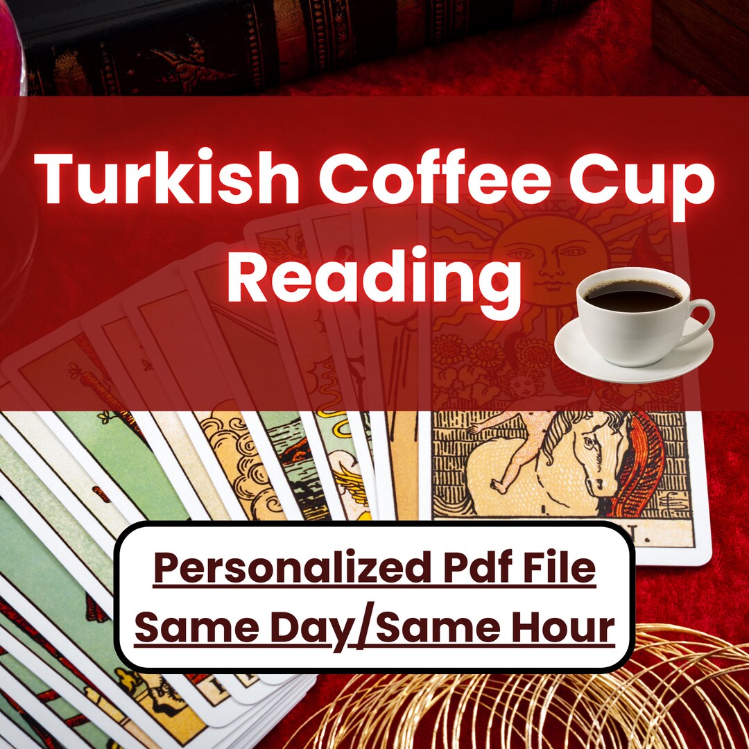 Turkish Coffee Cup Reading, Same Day Reading, Fortune Teller, Coffee ...