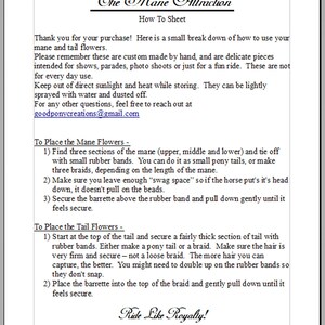 Horse Tail Decoration, Wedding White Roses and Beaded Net, Hair Clip ...