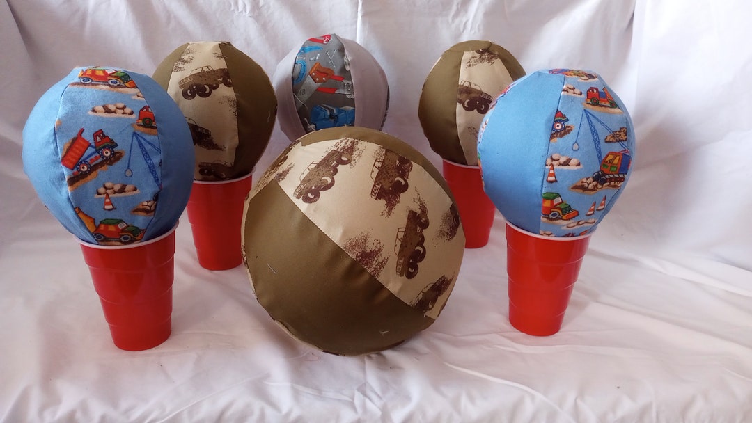 Birthday Party Favor Balloon Covers, Trucks and Cranes Design - Etsy