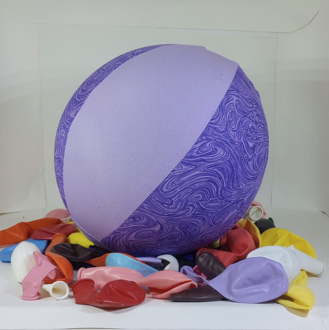 Purple Swirly Balloon Cover Toy - Etsy