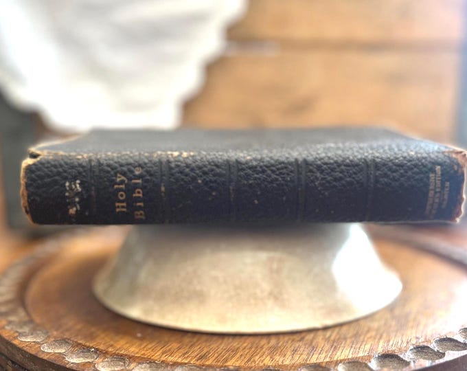 Rare Vintage 1890 Holy Bible Teachers Bible - Etsy