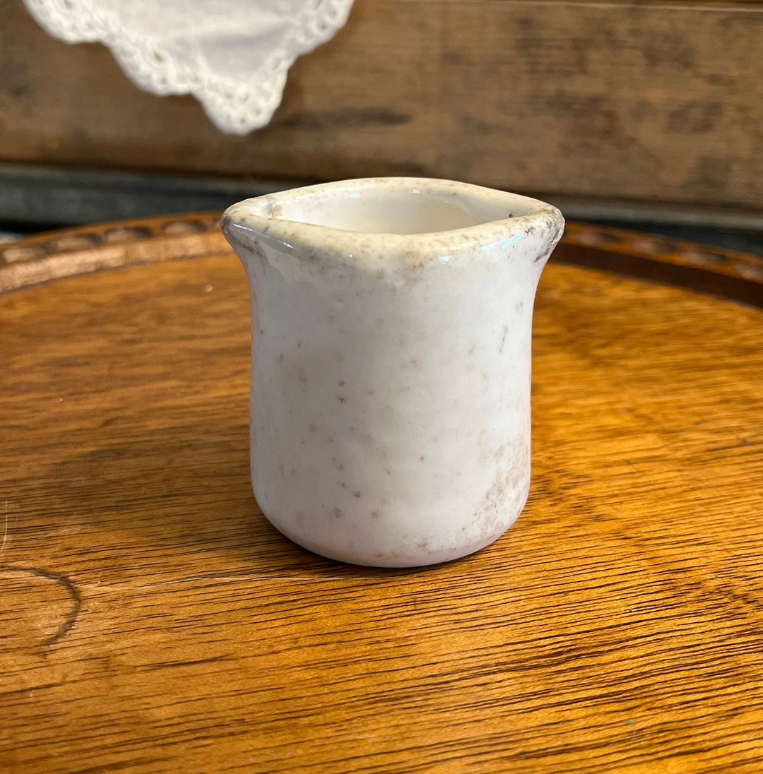 Very Rare Vintage Stained and Crazed Ironstone Double Spout Creamer - Etsy