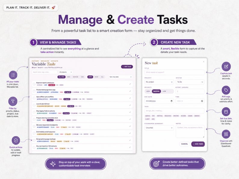 Project Management Web App | Project Planner and Task Manager | Gantt ...