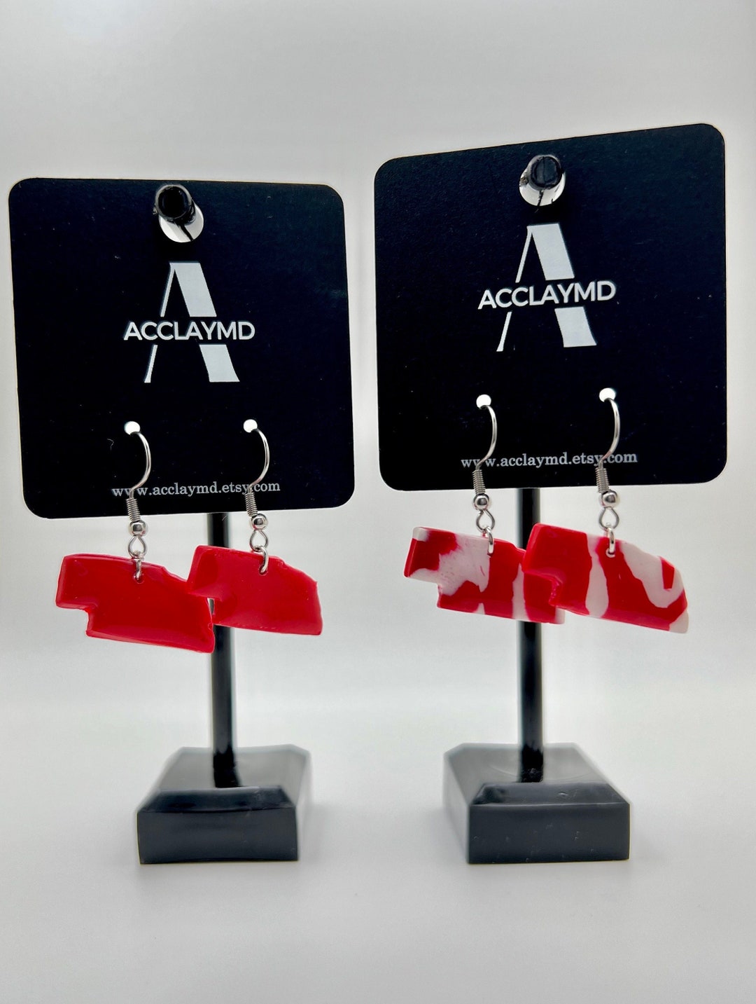 Surgical Stainless Steel, Lightweight, Nebraska Earrings, Nebraska ...