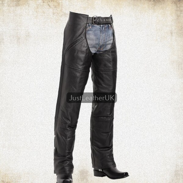 Black Chaps - Etsy