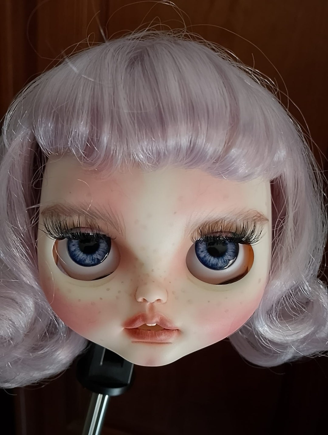 Blythe Custom Ooak Faceplate. Only Faceplate and Back Plate N54 - Etsy
