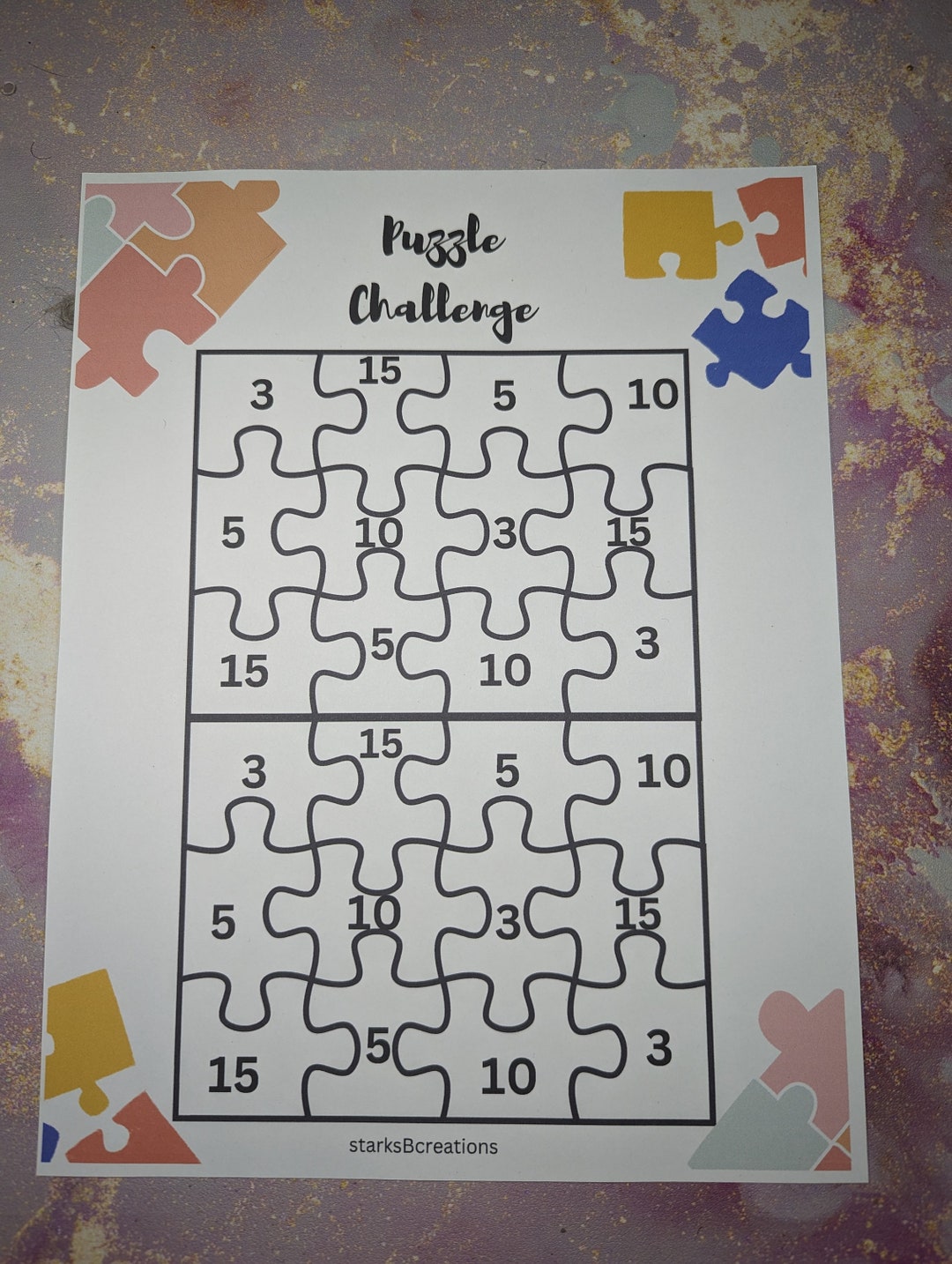 Puzzle Challenge - Etsy