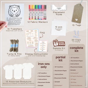 Color Your Own Baby Shower Iron-ons -- 15 Gender Neutral Baby Shower ...