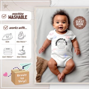 Color Your Own Baby Shower Iron-ons -- 15 Gender Neutral Baby Shower ...