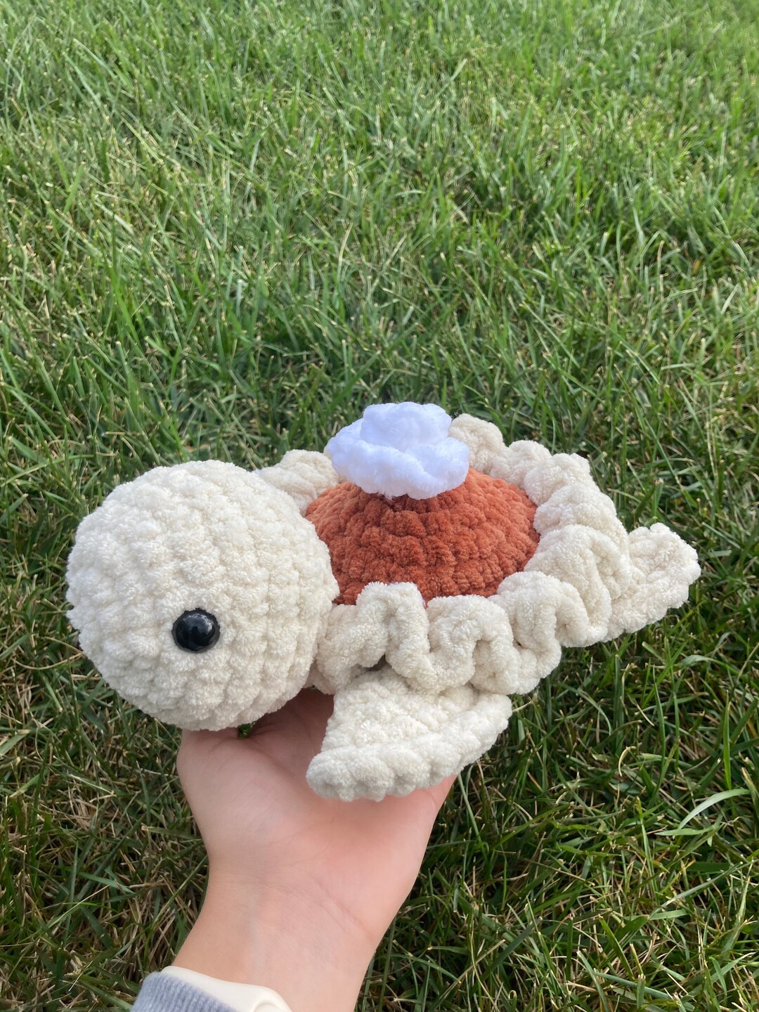 Crochet Pumpkin Pie Turtle Halloween Crochet - Etsy