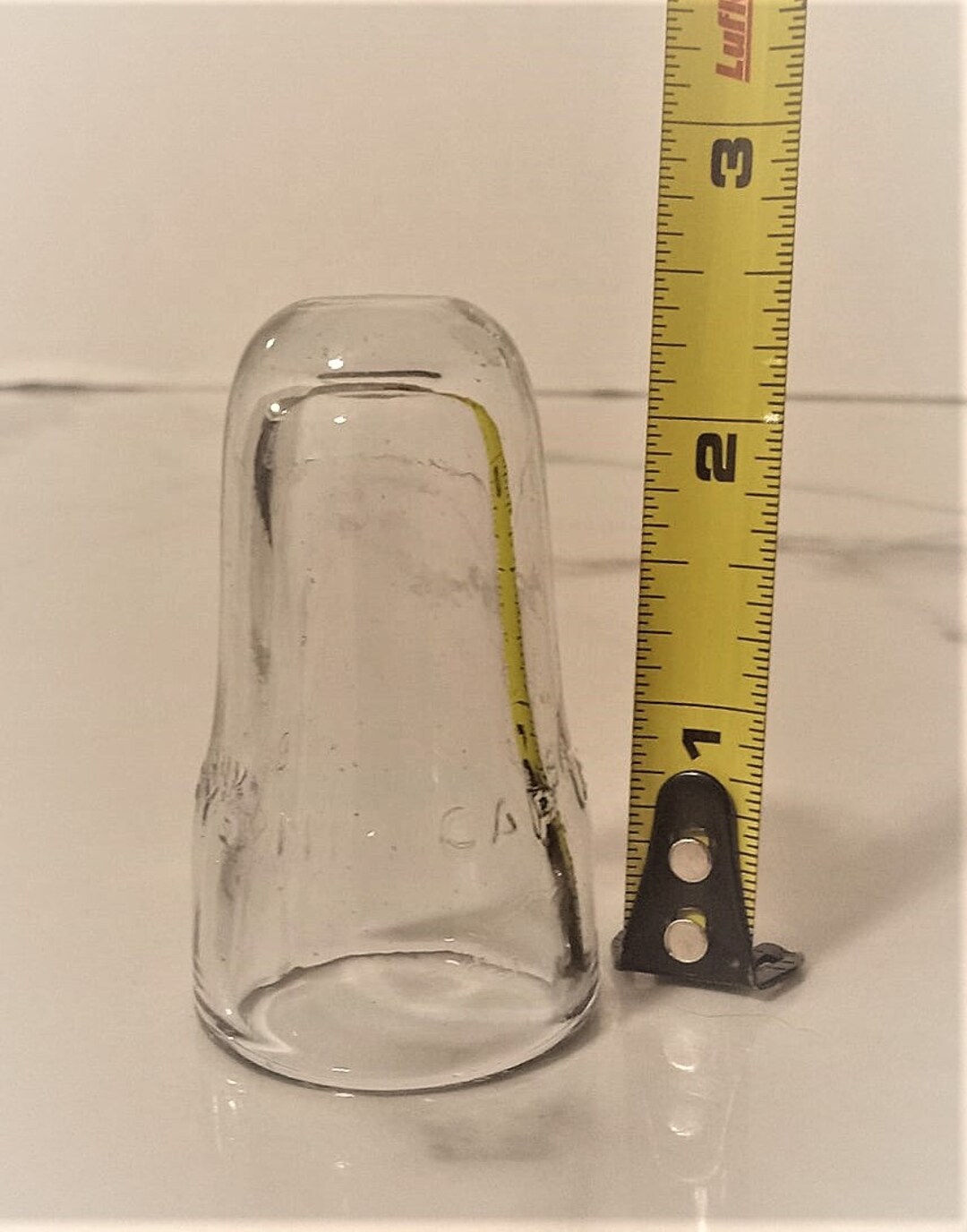 Binky's Nip Cap Clear Glass Nipple Baby Bottle Top USA - Etsy