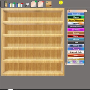 Infinite Virtual Bookshelf - Etsy