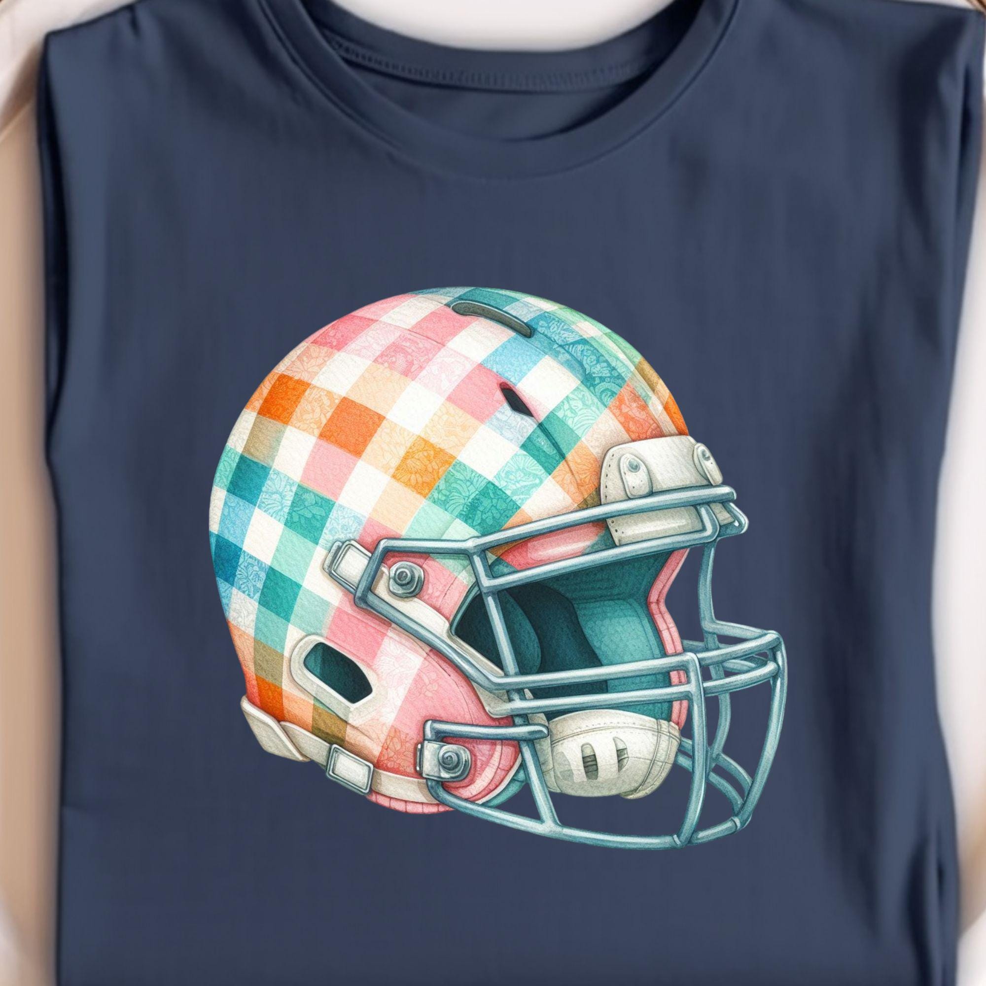 Pastel Football Helmet Clipart, Football Helmet Sublimation Designs ...