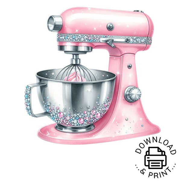 Stand Mixer Clipart - Etsy