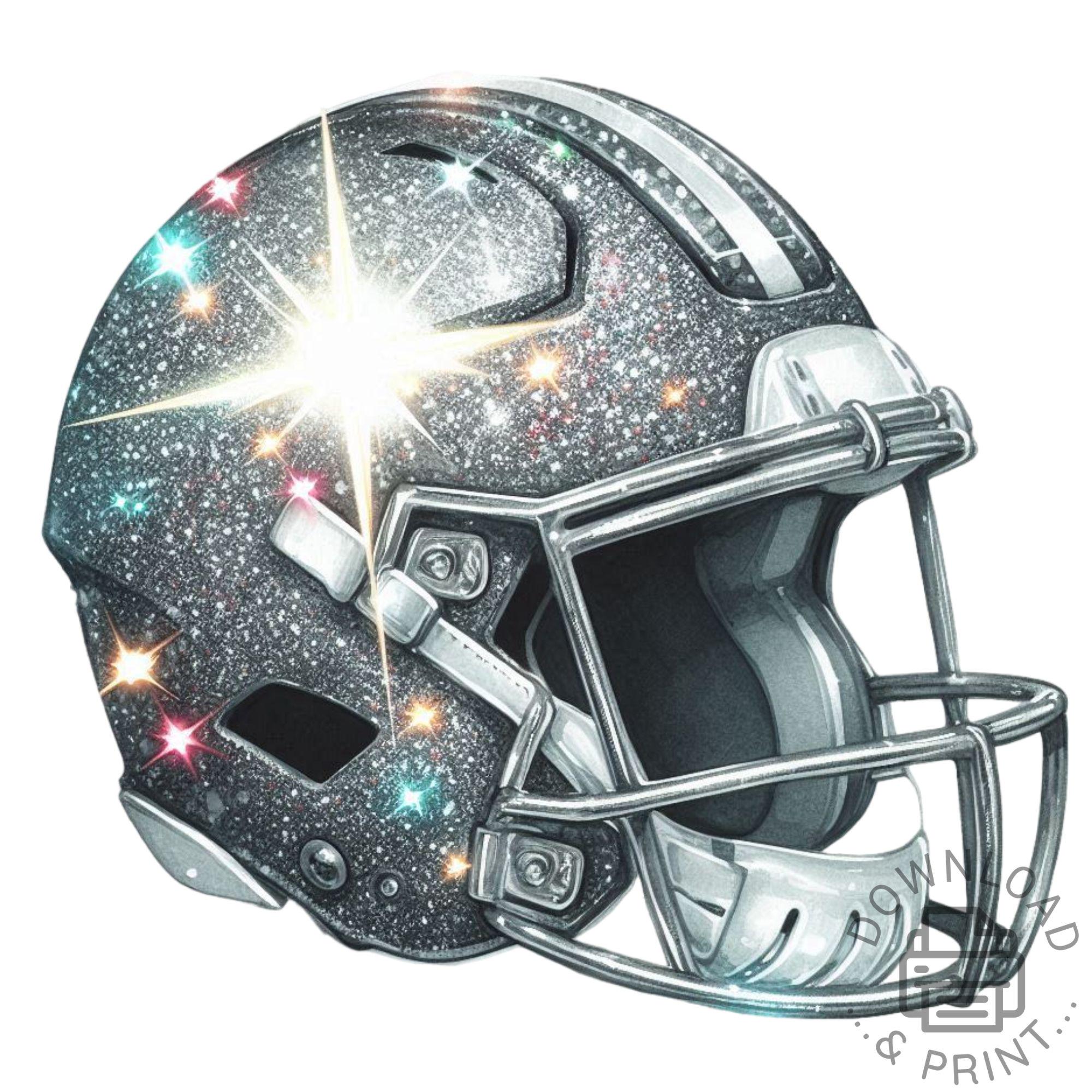 Grey Football Helmet PNG, Sublimation Design (digital Download) - Etsy