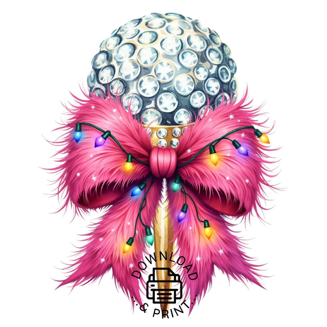 GOLF Clipart, Golf Png, Watercolor Grinch Ribbon Golf Club Clipart ...