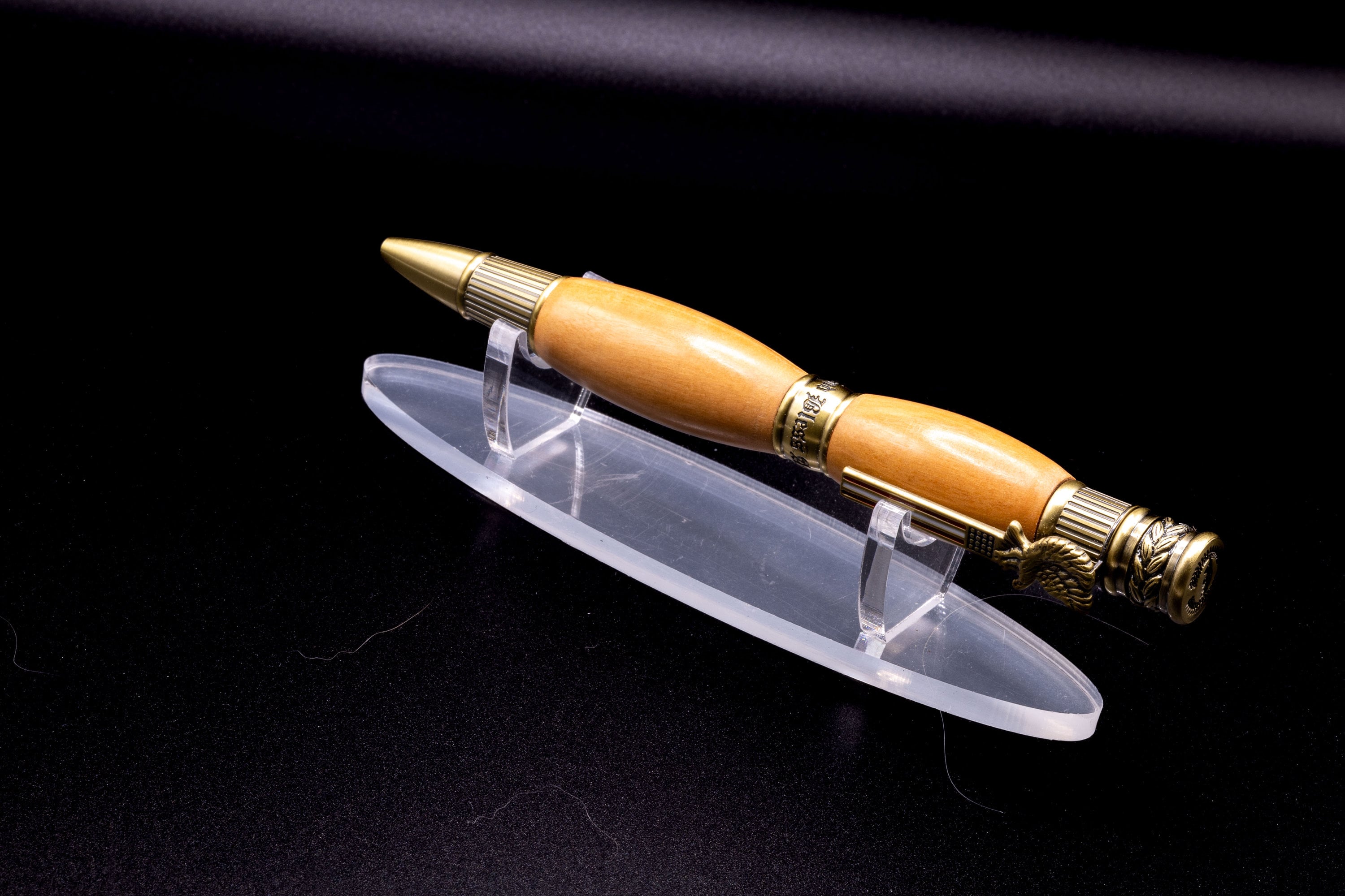 Handcrafted Wooden Ballpoint Pen With Military Accents Ideal Gift for ...