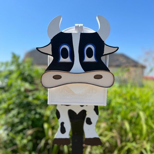 Cow Mailbox - Etsy