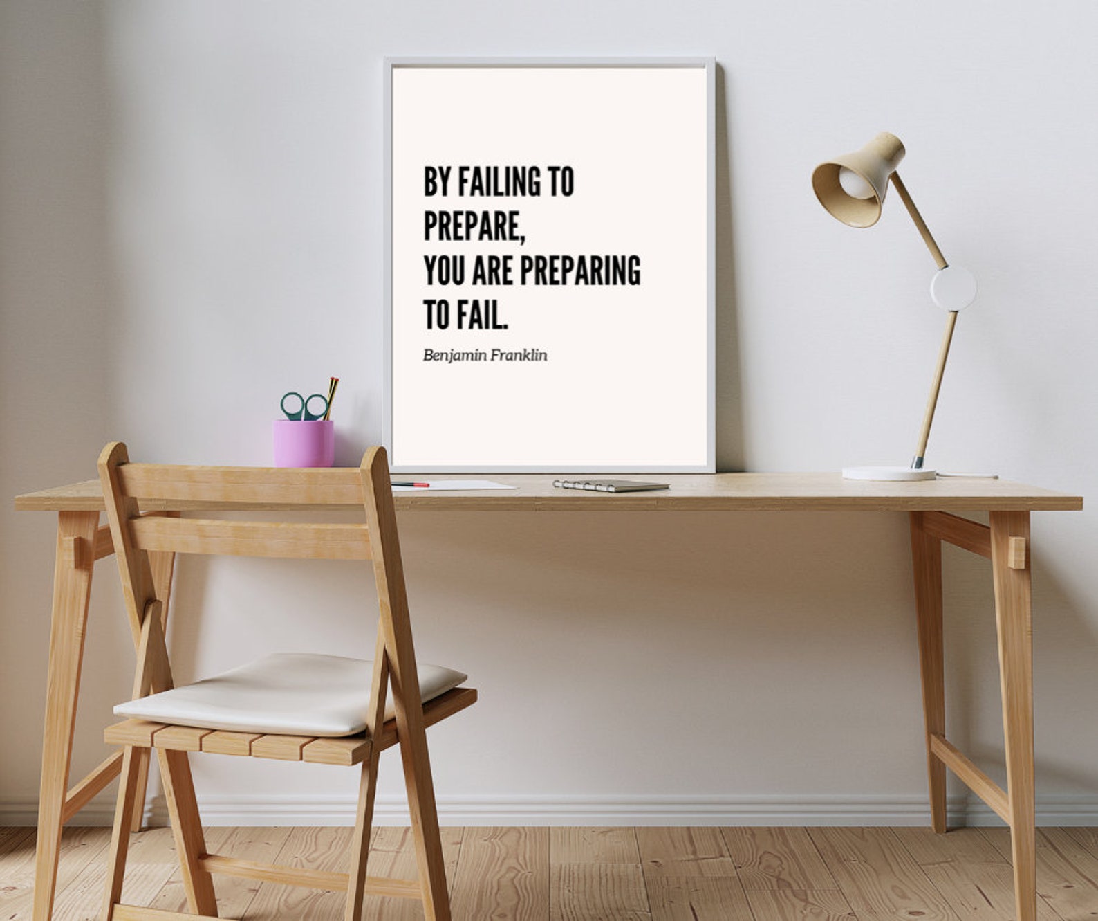 By Failing to Prepare, You Are Preparing to Fail - Benjamin Franklin ...