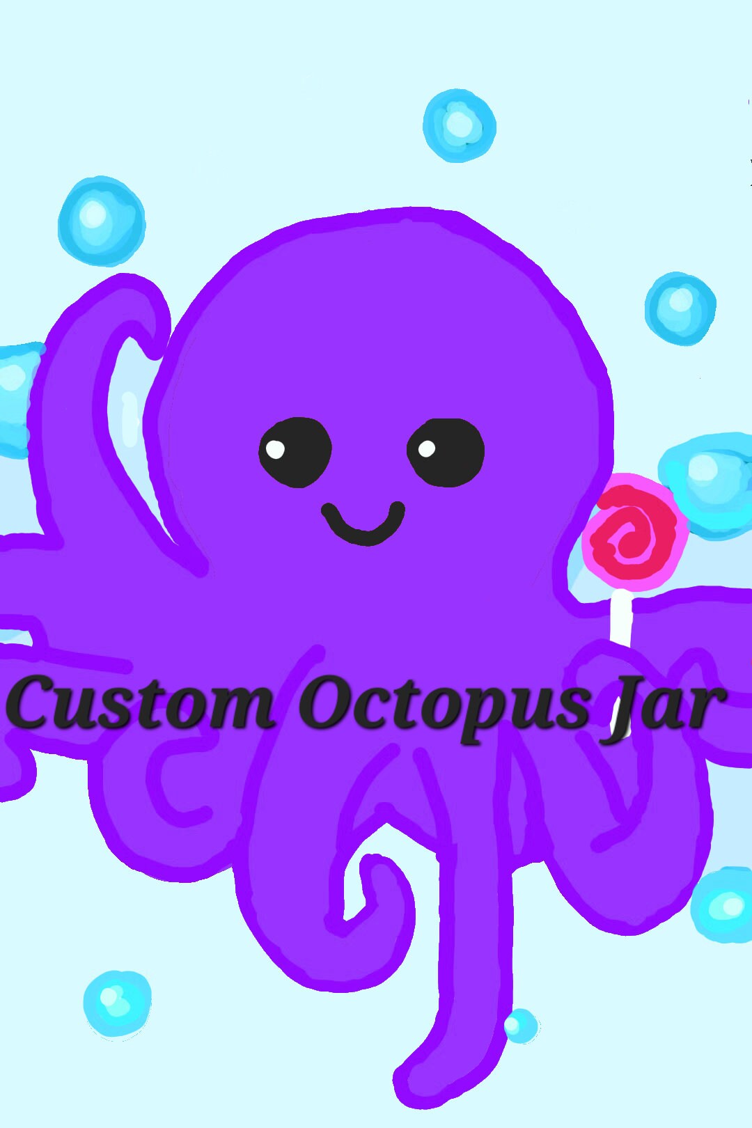 Custom Handmade Octopus Jar - Etsy