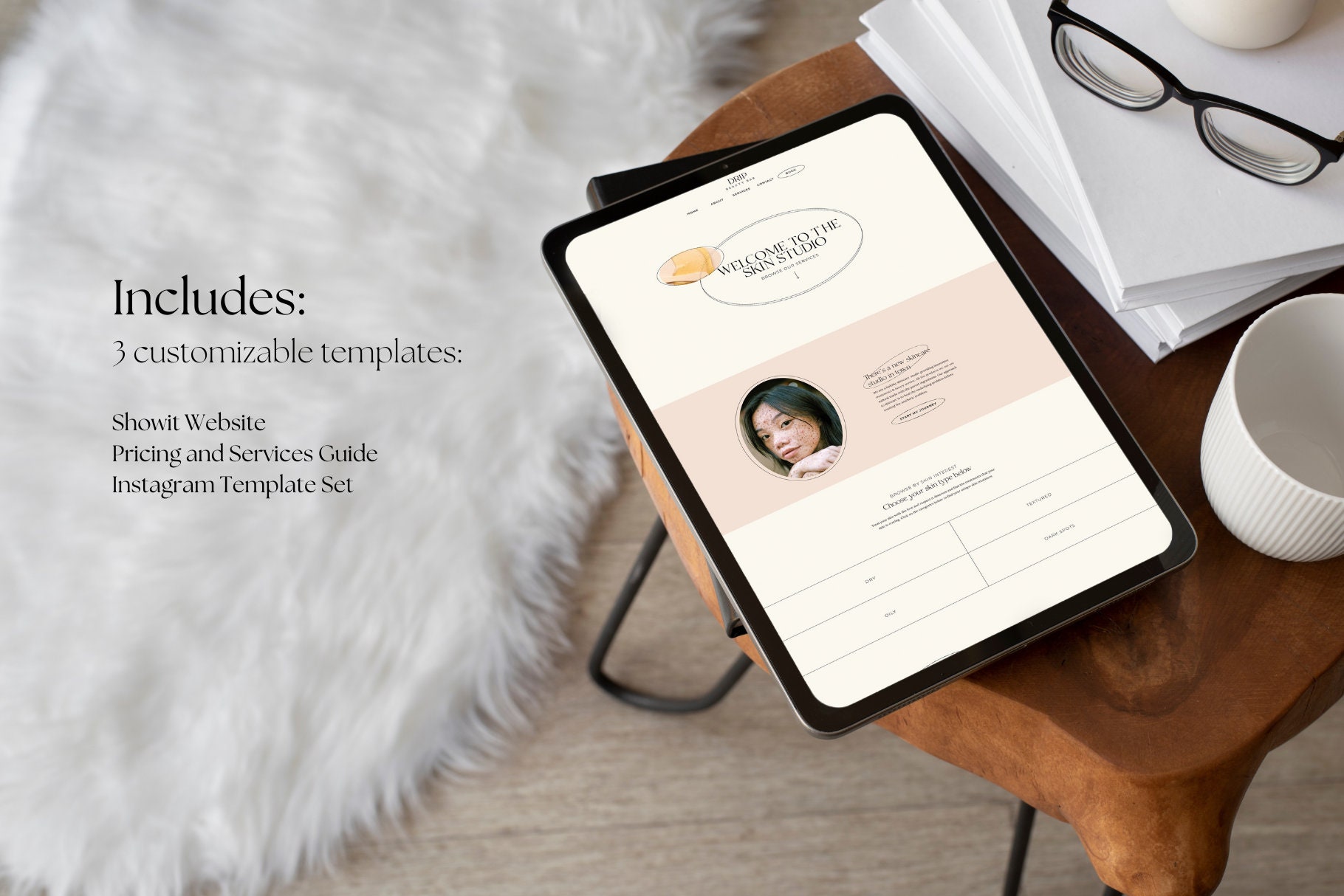 Esthetician Template Bundle - Etsy