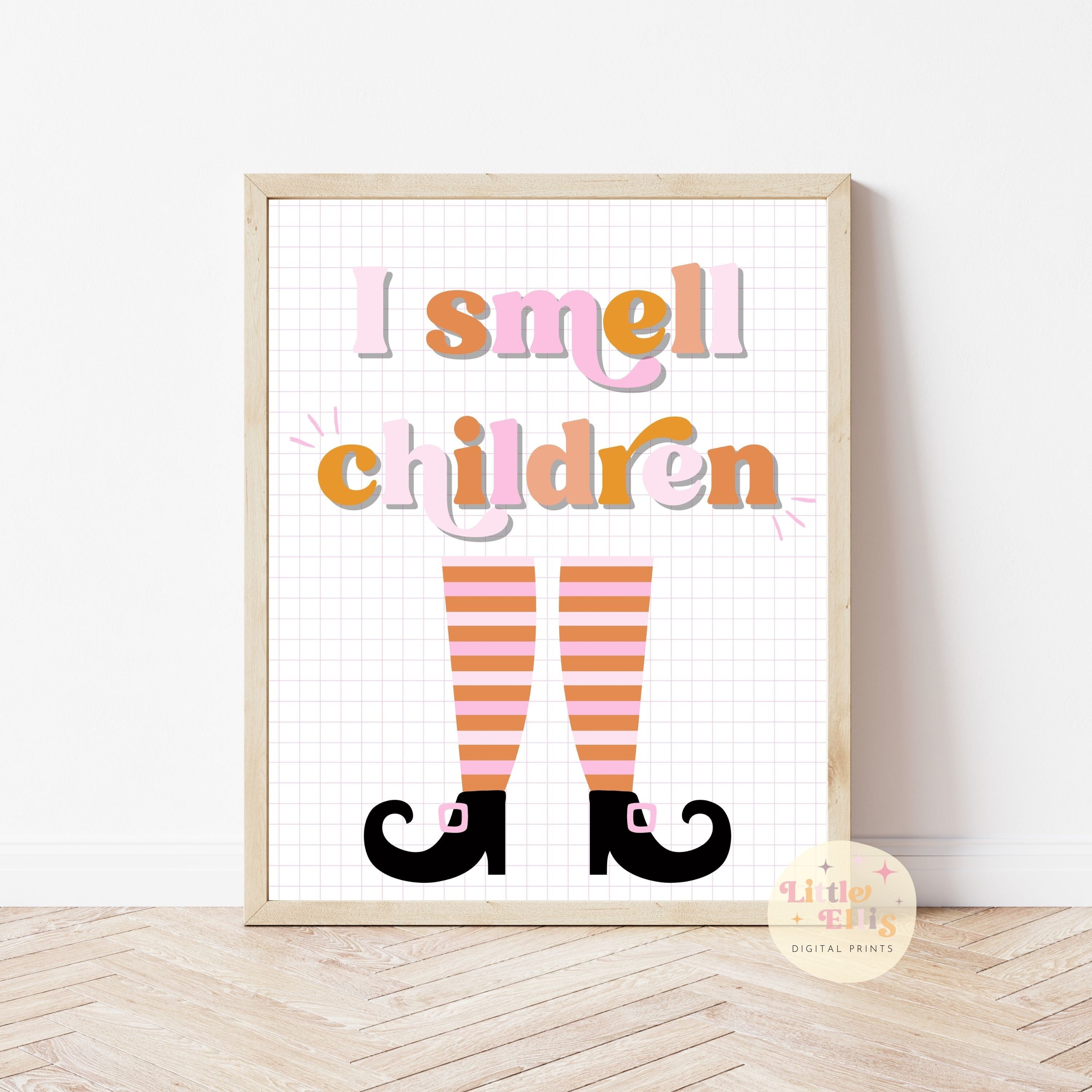 I Smell Children Print, I Smell Children Printable, Hocus Pocus Print ...