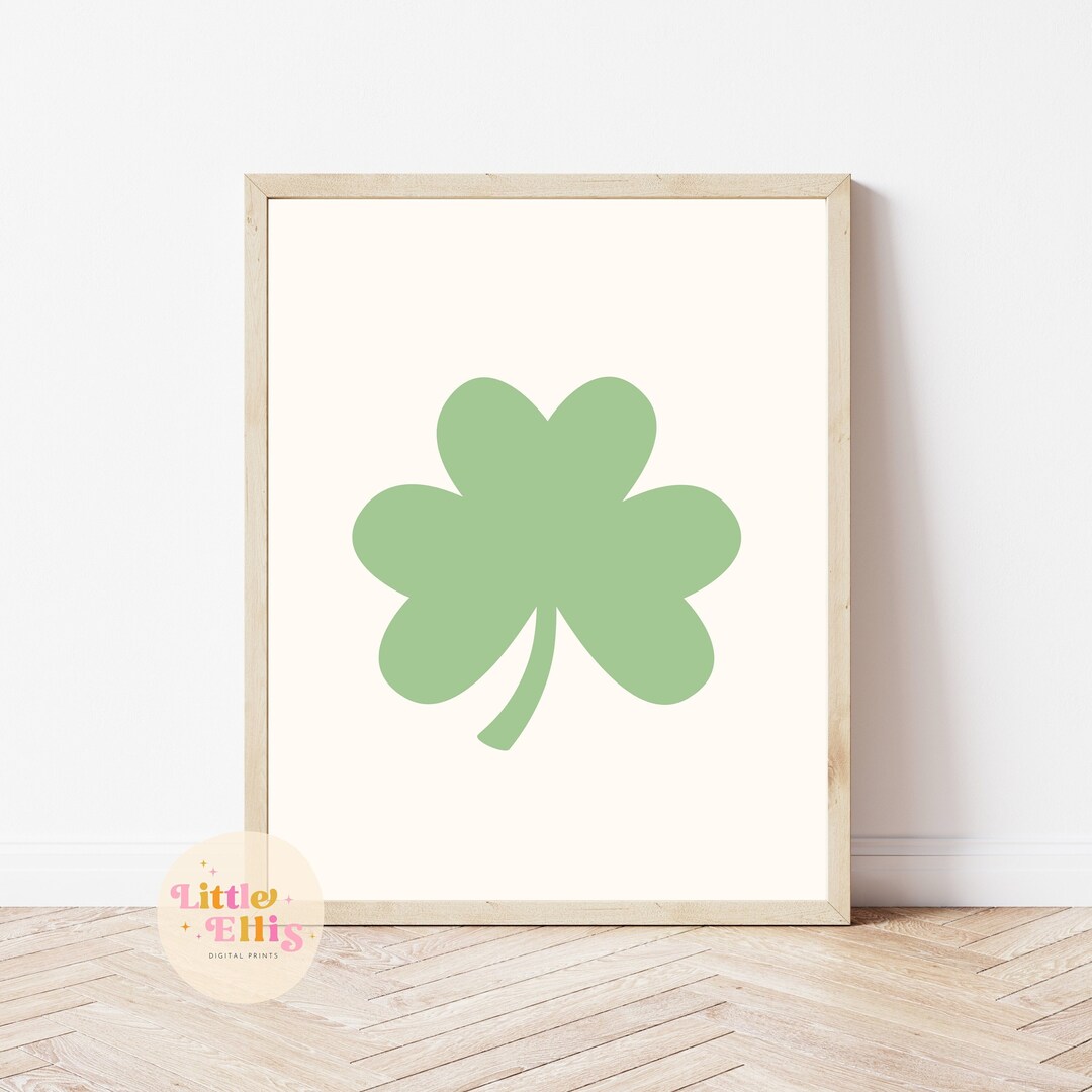 St. Patricks Day Print, St. Patricks Day Printable, Shamrock Print, St ...