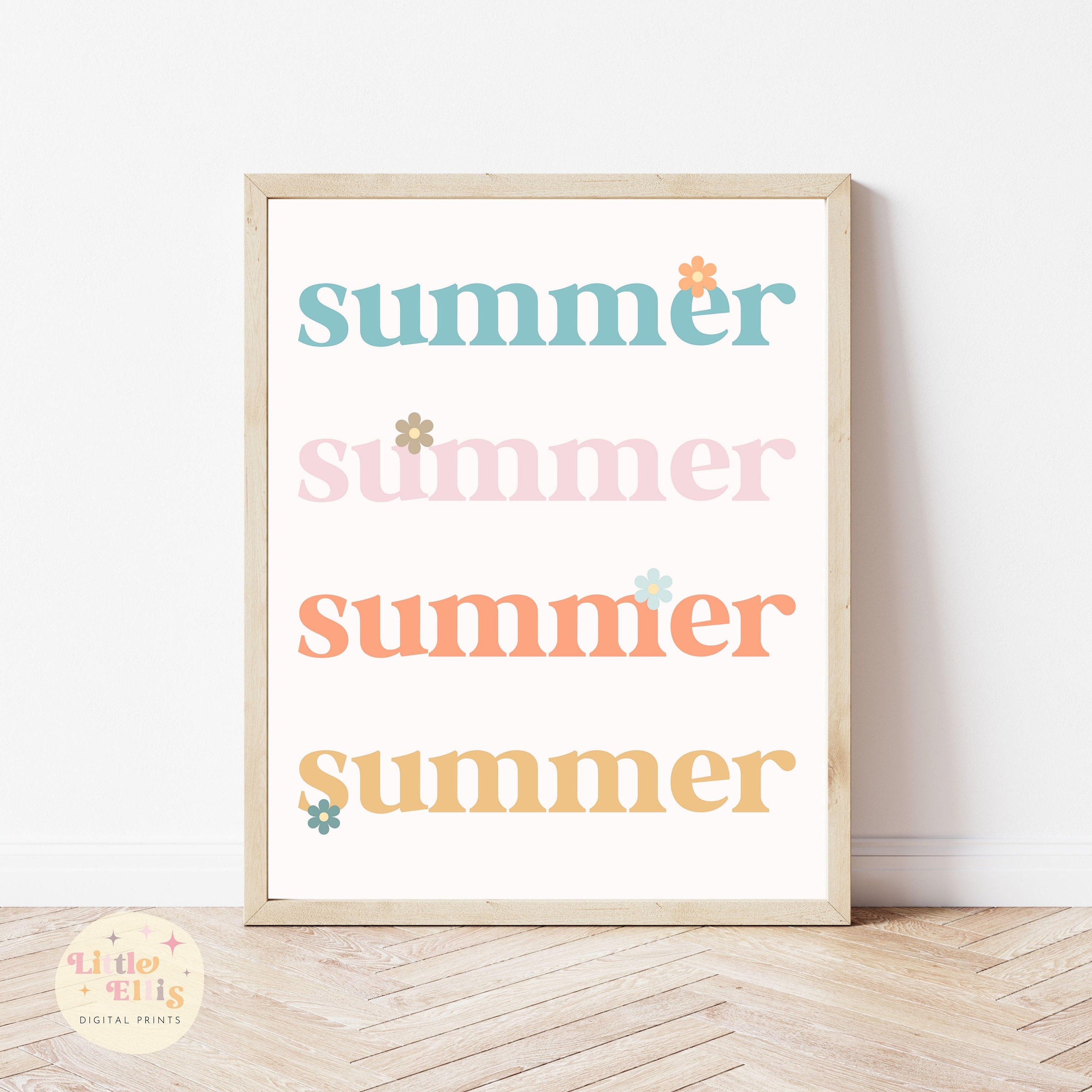 Summer Print Bundle, Summer Printable Bundle, Summer Prints, Summer ...