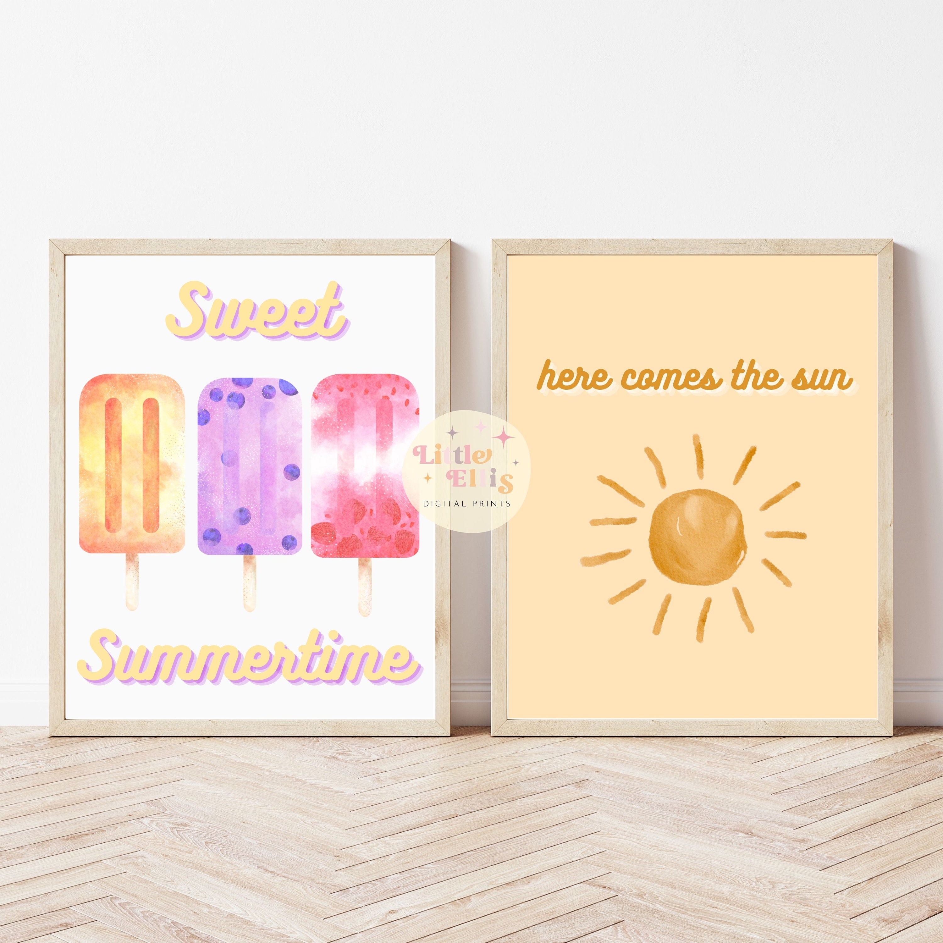 Summer Print Bundle, Summer Printable, Summer Prints, Summer Sign ...