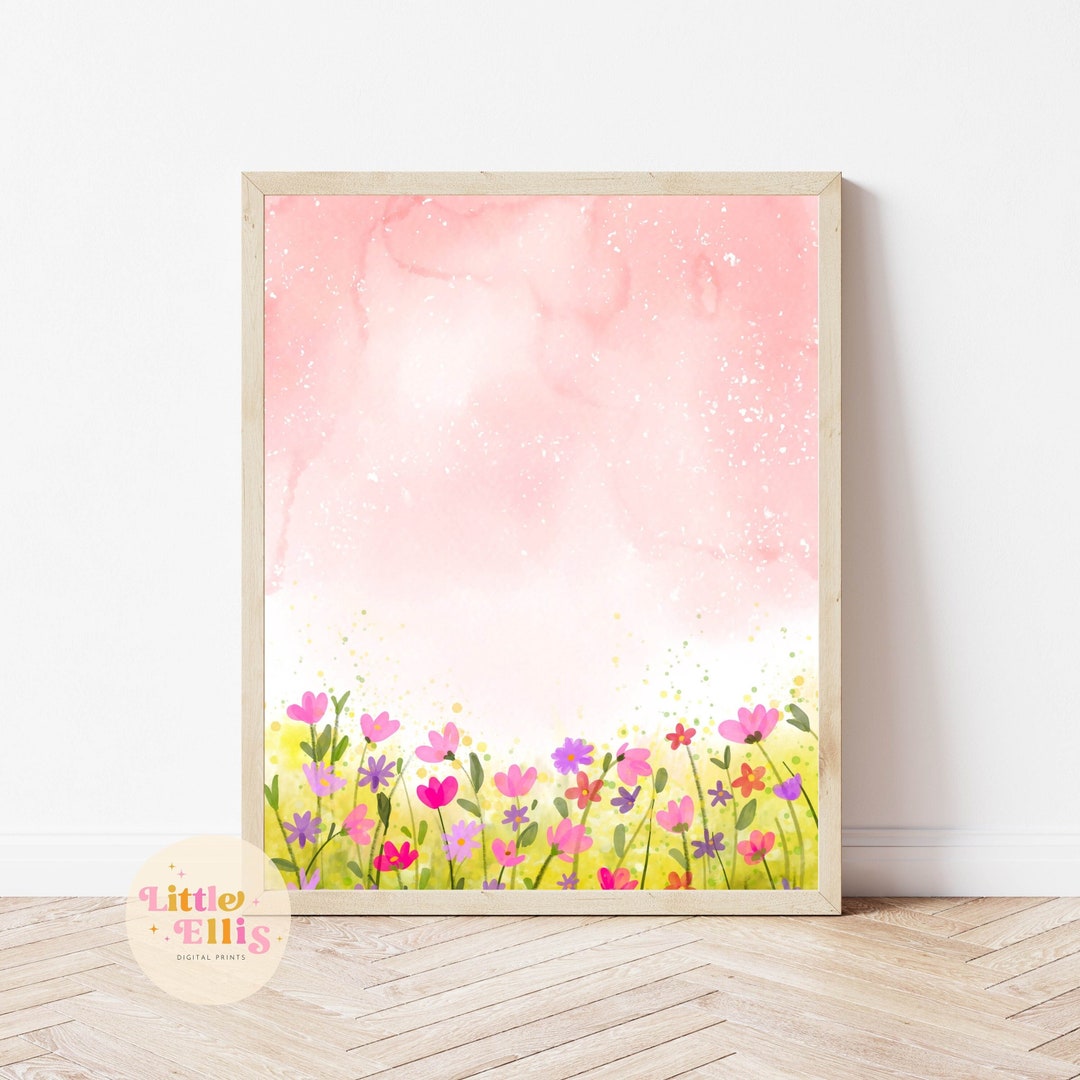 Spring Print, Spring Printable, Spring Decor, Spring Digital Print ...