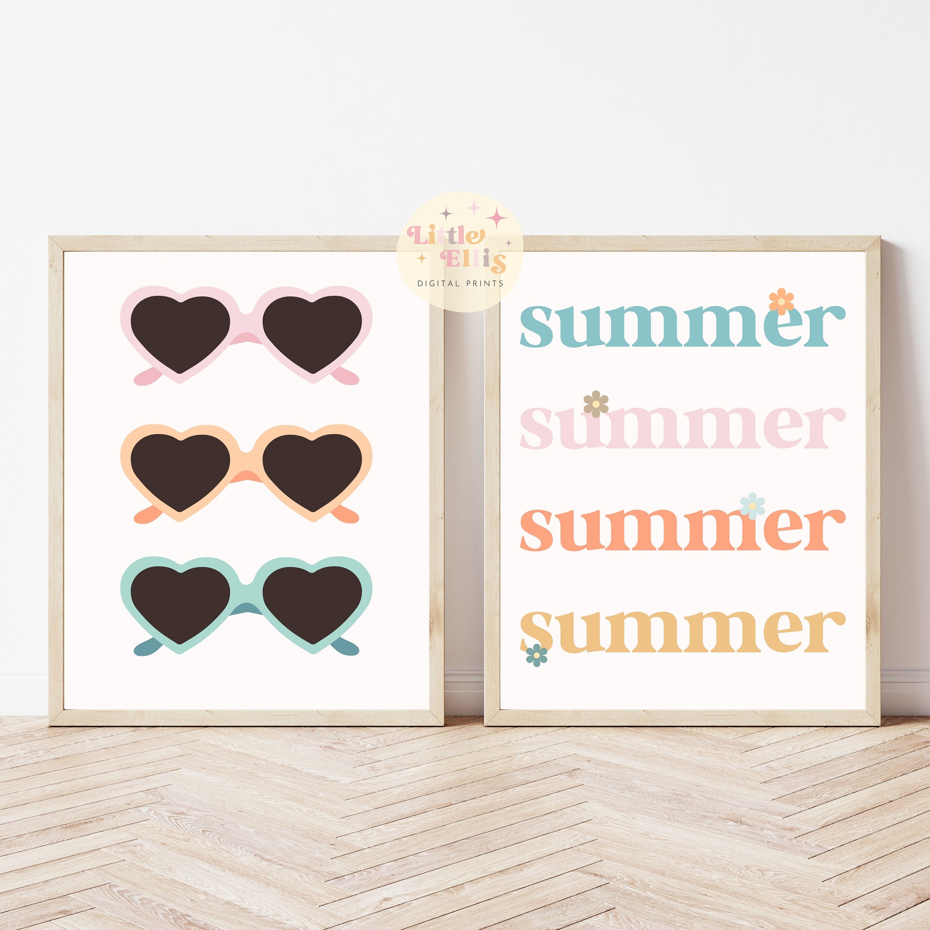 Summer Print Bundle, Summer Printable Bundle, Summer Prints, Summer ...