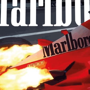 Ferrari F2004 Formula 1 Poster | Michael Schumacher Marlboro Racing Art ...