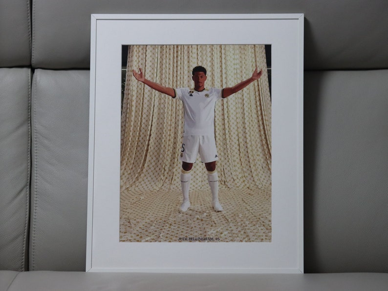 Jude Bellingham Madrid 2023/2024 New Kit Poster Print - Etsy