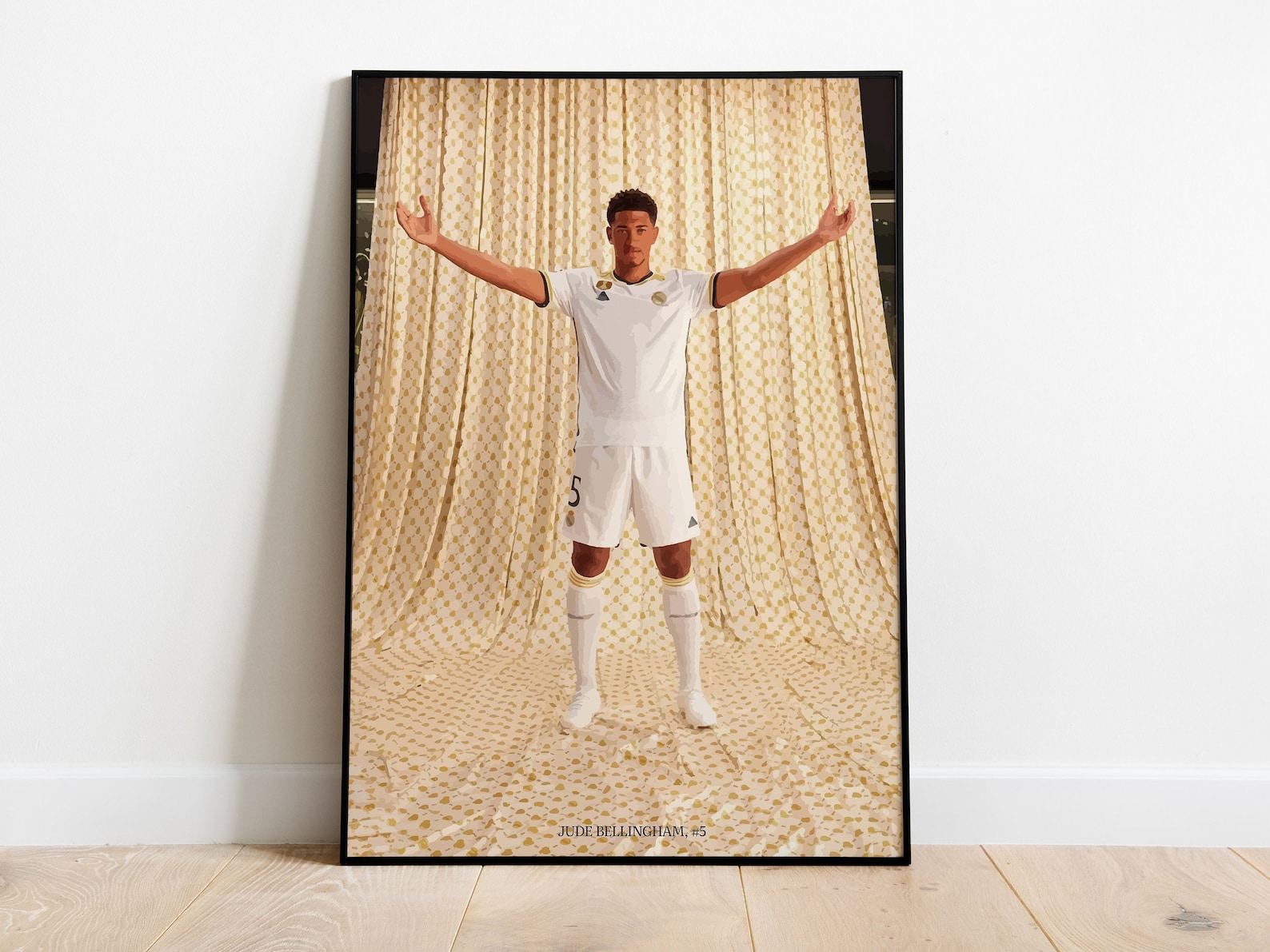 Jude Bellingham Madrid 2023/2024 New Kit Poster Print - Etsy