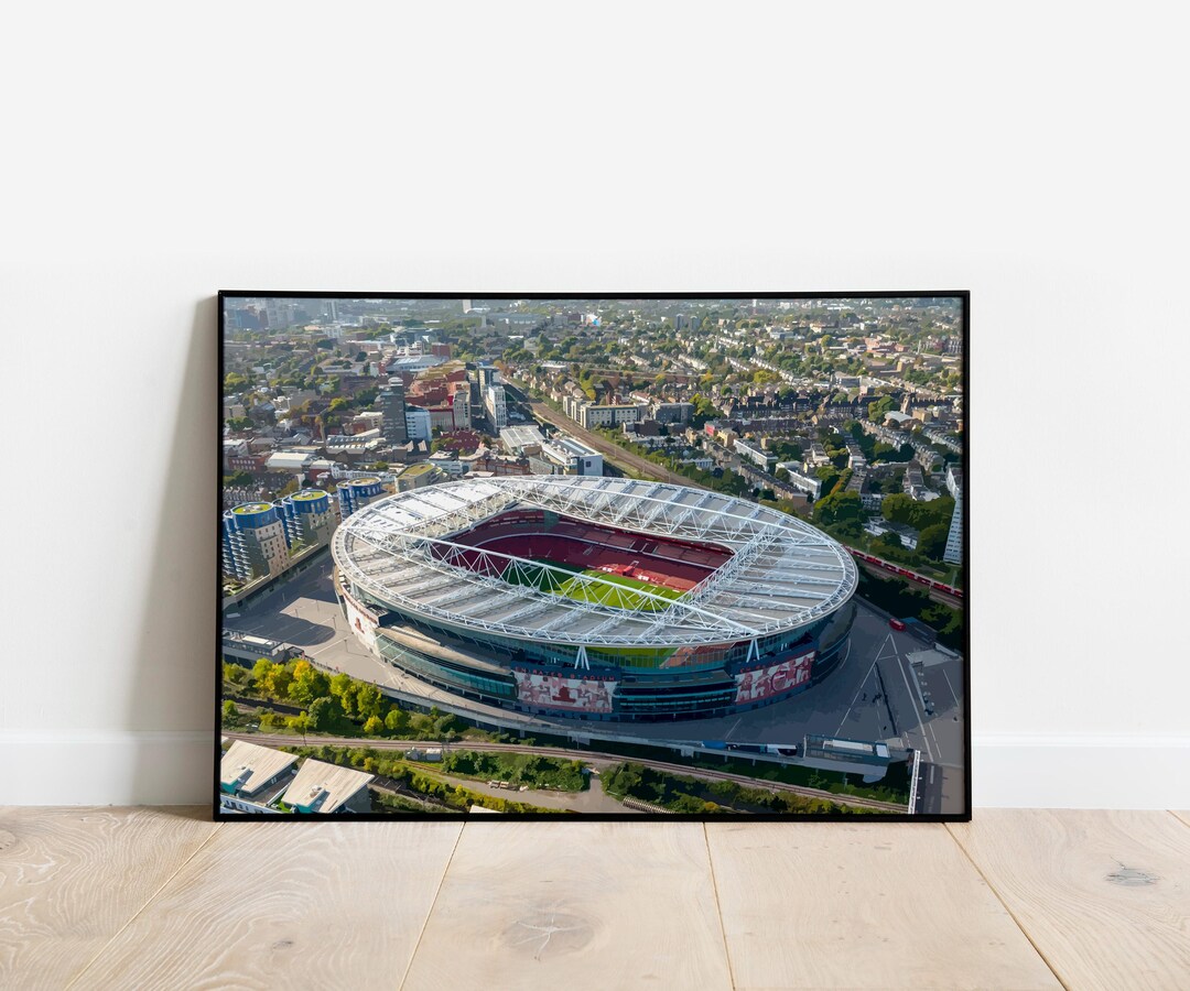 Emirates Stadium | Arsenal Stadium Framed Print | 2024/25 Premier ...