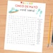Cinco De Mayo Word Search Puzzle - Mexican Fiesta Printable Party Game ...