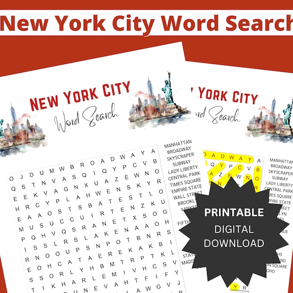 New York City Study - Etsy