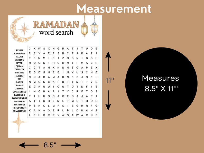 Ramadan Word Search Printable Puzzle Fun Search A Word Ramadan Printable Ramadan Islamic ...
