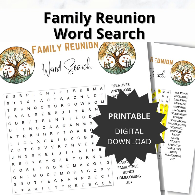 Family Generation Puzzle - Etsy