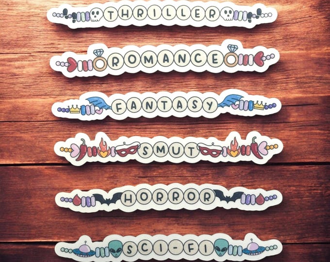 Thriller Care Bear Sticker: Bookish Horror Reader - Etsy