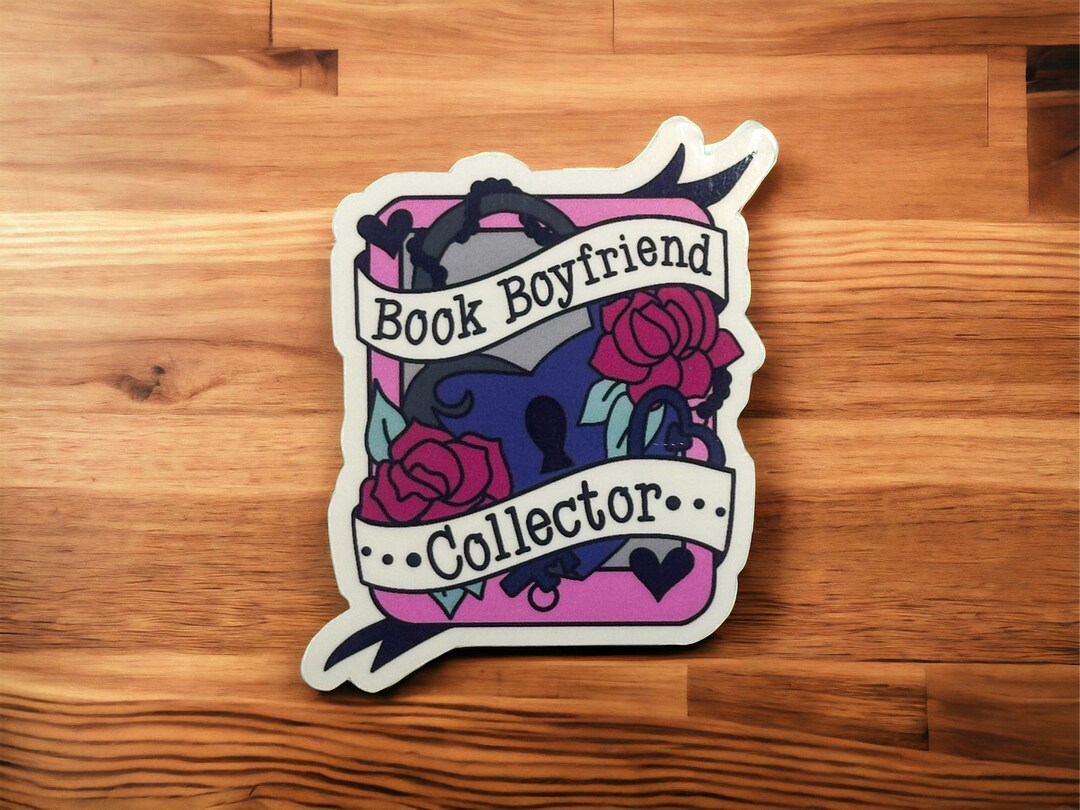 The Book Boyfriend Collector Sticker Journaling|decal|stationery|latop ...